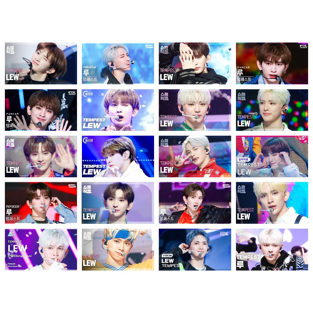 Lomo card 20 ảnh TEMPEST - Lew - Thumbnail | Shopee Việt Nam