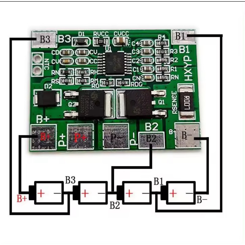 Mạch 4S pin sắt 3.2v,BMS, dòng xả 10A và 30A | Shopee Việt Nam