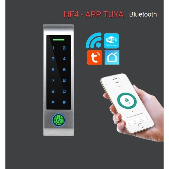 Máy vân tay HF4 Thêm xóa vân tay bằng APP điện thoại | Shopee Việt Nam