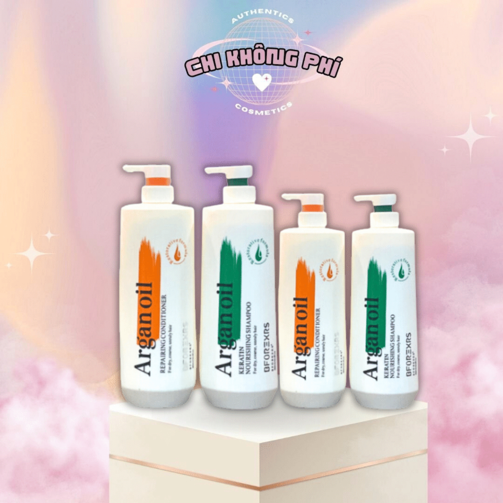 Dầu Gội Và Dầu Xả Bforexrs Argan oil | Shopee Việt Nam