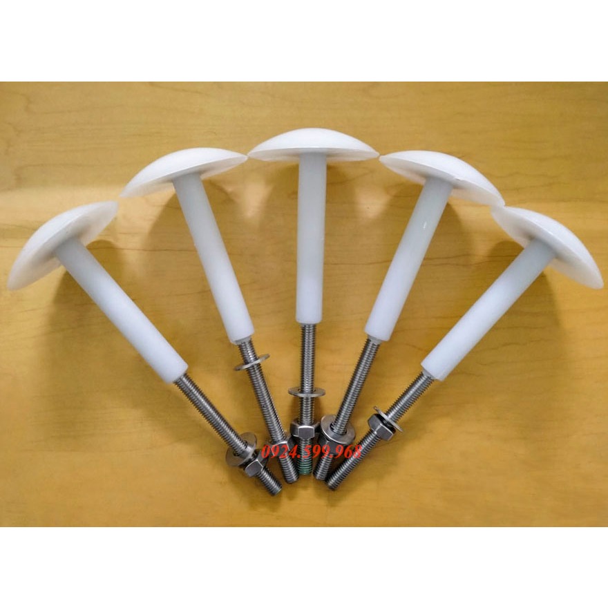 Bulong dù M10x200mm treo tấm panel trần kho lạnh - Đinh dù treo panel ...