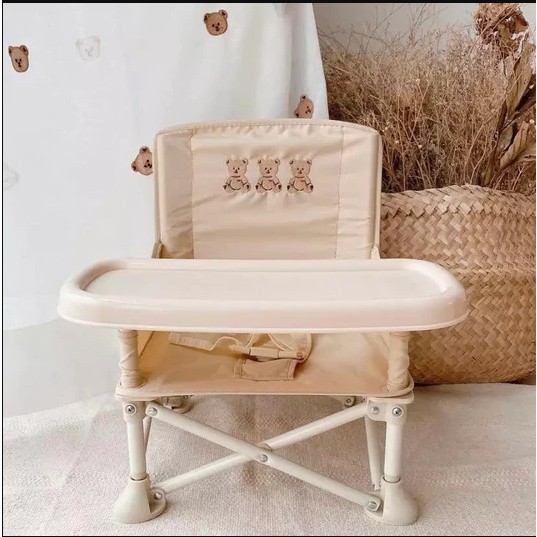 [CHÍNH HÃNG] Ghế Ăn Dặm Gấp Gọn NỘI ĐỊA HÀN HOO | Shopee Việt Nam