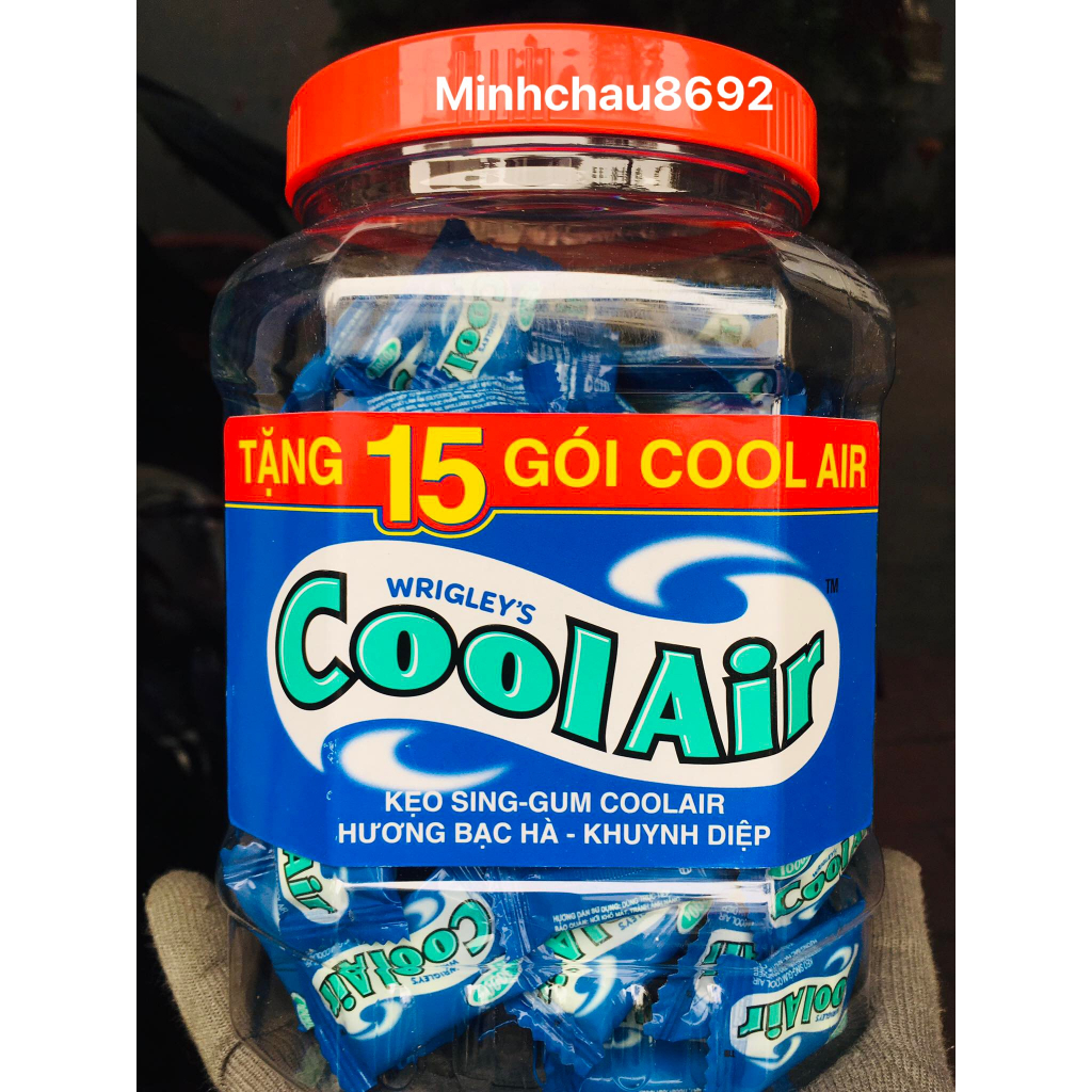 Kẹo cao su coolair 319 gram ( 110 gói x 2.9g) - kẹo cao su mentos 112 ...