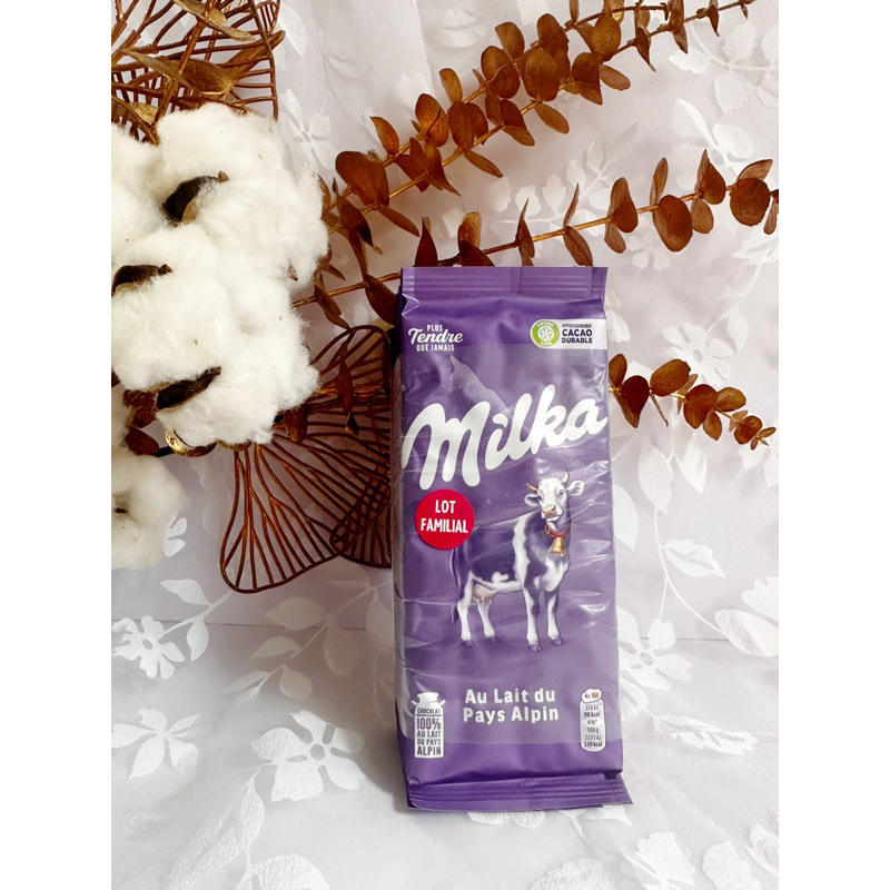 [Hàng Pháp] Socola MILKA sữa Alpine 100g (Chocolate Milka Lait Du Pays ...