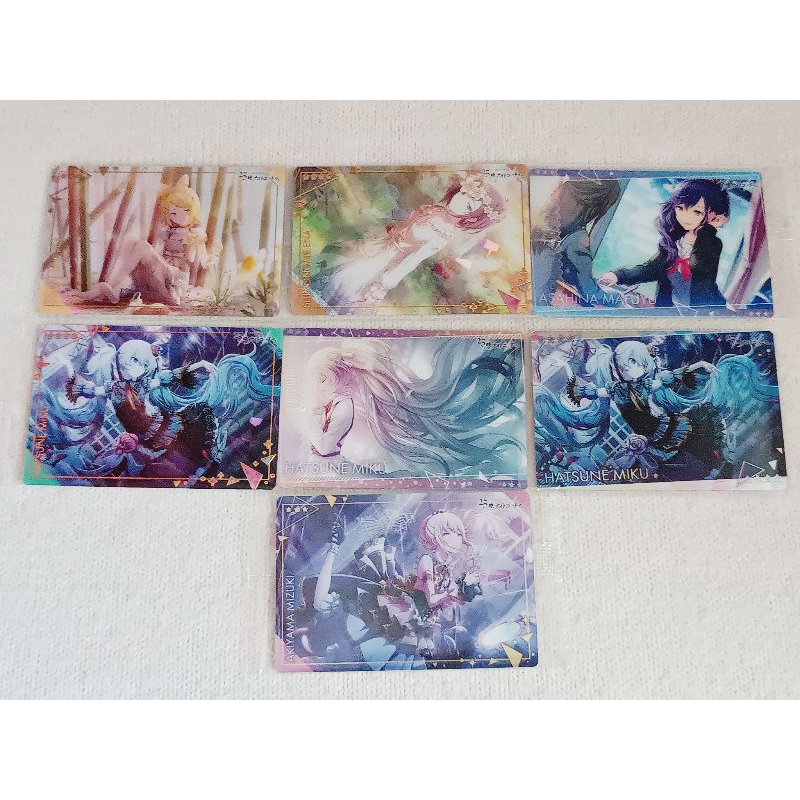 Combo Project sekai Card wafer epick Pashakore pola / Proseka card ...