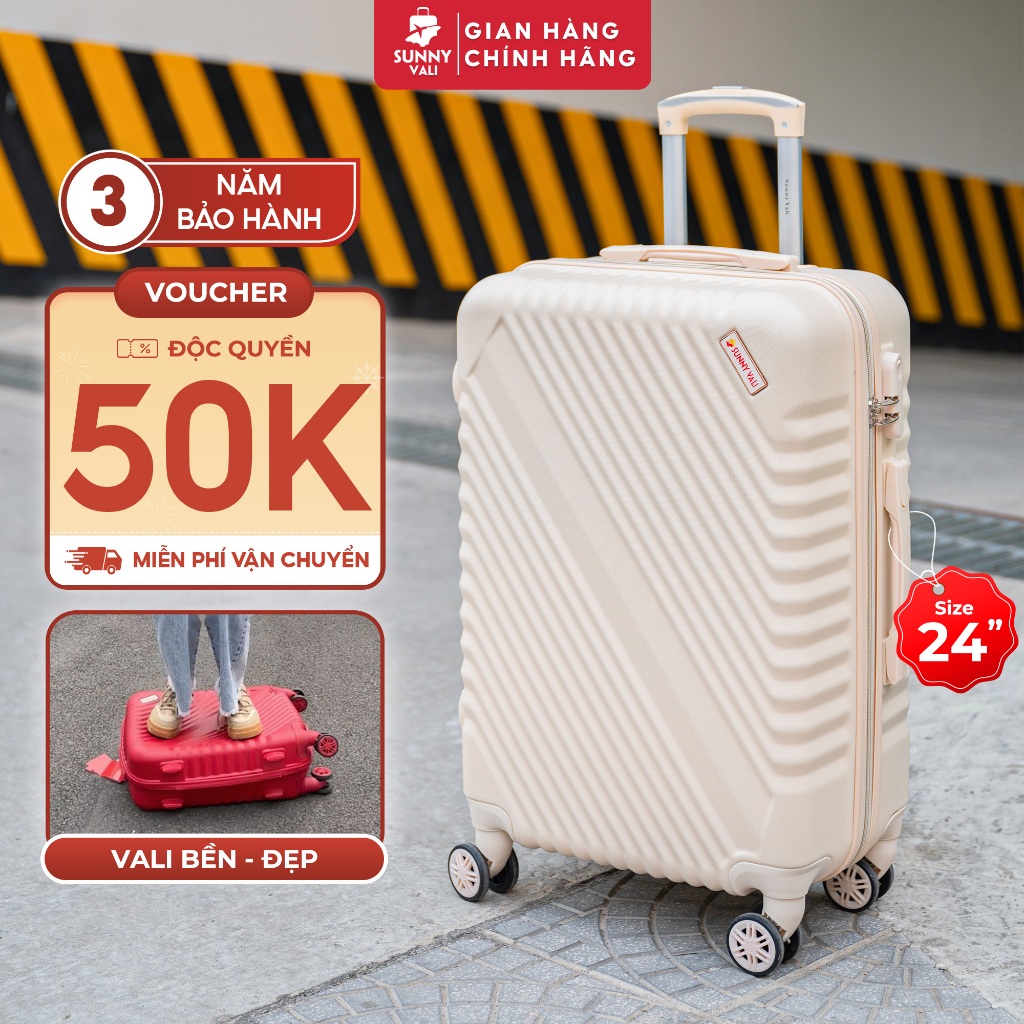 Vali kéo du lịch SIZE 24 inch - Vali Sunny SV05, Vali bán chạy Bền Đẹp ...