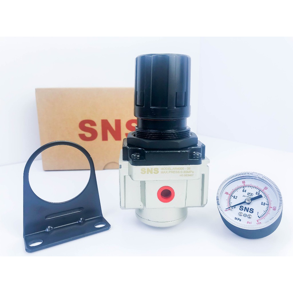 Van điều áp khí nén SNS AR4000-4/ AR4000-6 - Van chỉnh áp khí nén AR ...