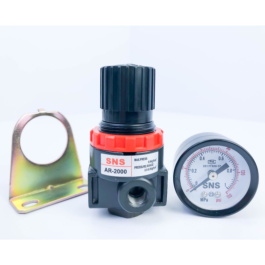 Van điều áp khí nén SNS AR2000/ AR2000-2 - Van chỉnh áp khí nén AR ...