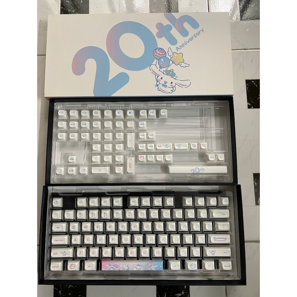 Bàn phím cơ AKKO 5075B Plus Cinnamoroll - layout 75% - keycap ...