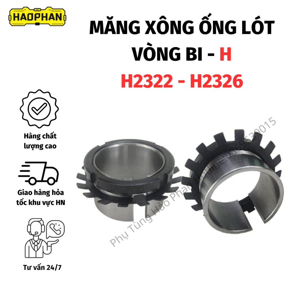 Măng xông ống lót vòng bi mã H2322 H2324 H2326 hàng chính hãng XLZY ...