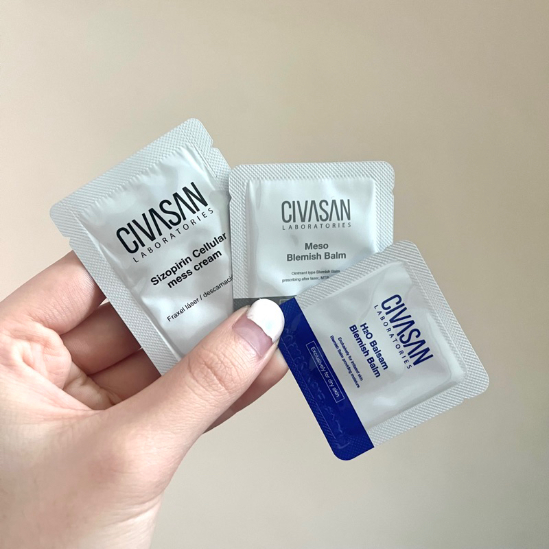 [Sample 1ml] Kem Civasan Blemish Balm Meso H2O H20 dưỡng da, nâng tone ...