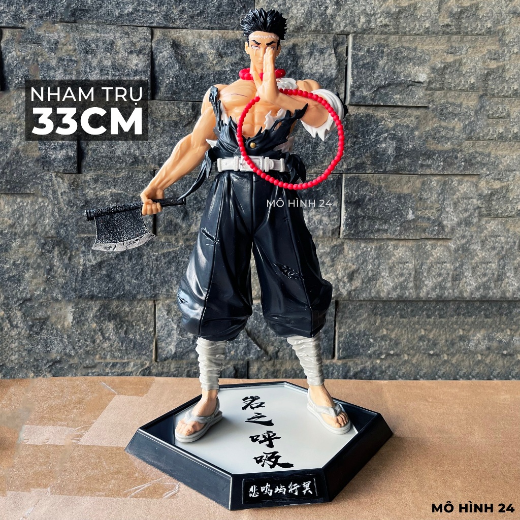 [33cm] Mô hình nhân vật Trụ cột mạnh nhất Nham trụ Himejima Gyoumei ...