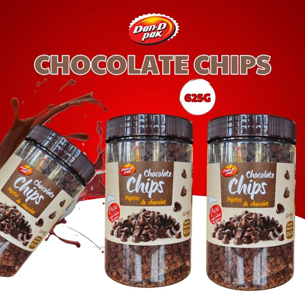 Socola chip (Choco chip) màu đen chế biến các món ăn, nước uống 625g ...