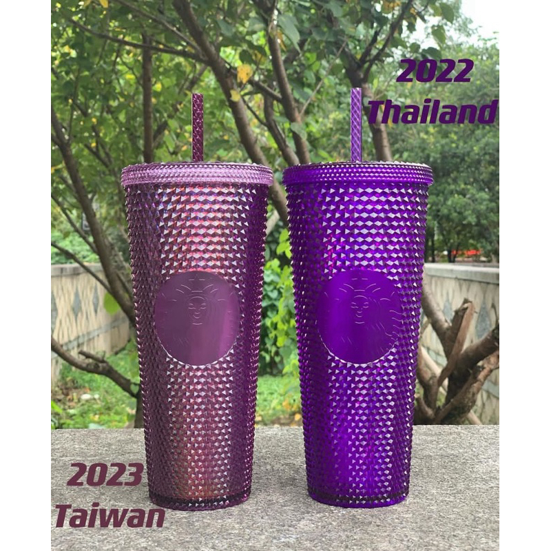 Ly Cold Cup Tím STARBUCKS THAILAND & STARBUCKS TAIWAN 24Oz (710ml ...