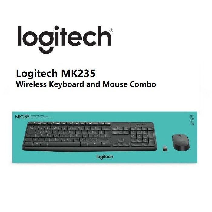 Logitech MK235 WIRELESS KEYBOARD AND MOUSE COMBO | Shopee Việt Nam