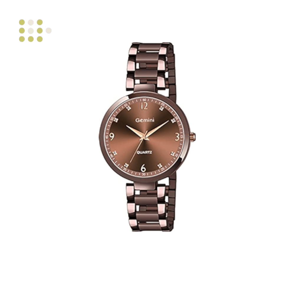 Đồng hồ nữ TITAN Purple 2480QM01 dây thép không gỉ – Mạ nâu | Shopee ...