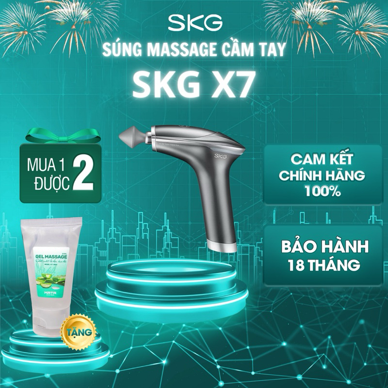 Máy massage Gun SKG X7 | Shopee Việt Nam