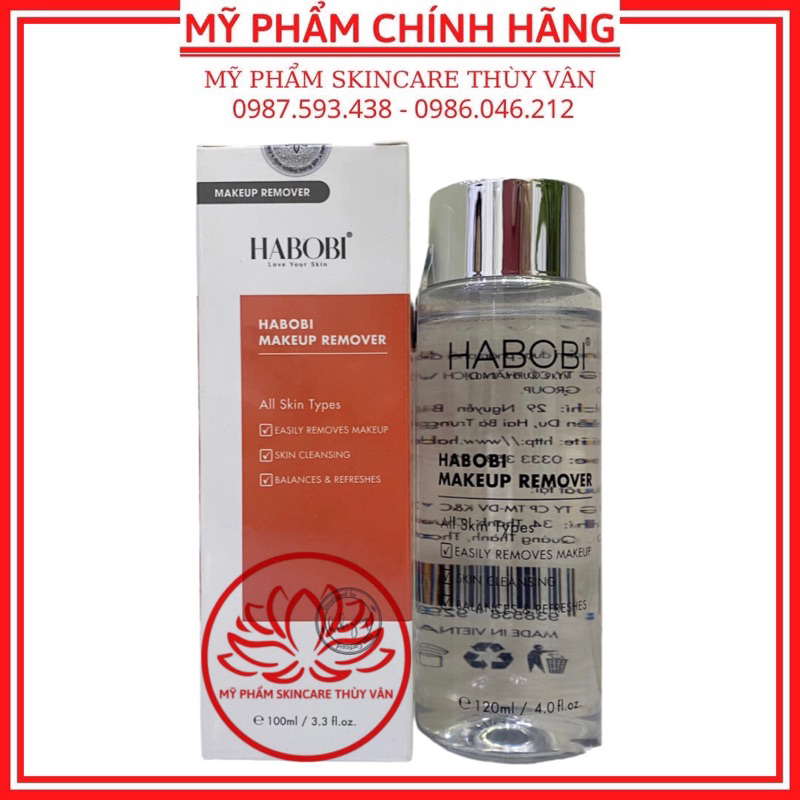 Nước Tẩy Trang Chính Hãng HABOBI 100ml | Shopee Việt Nam