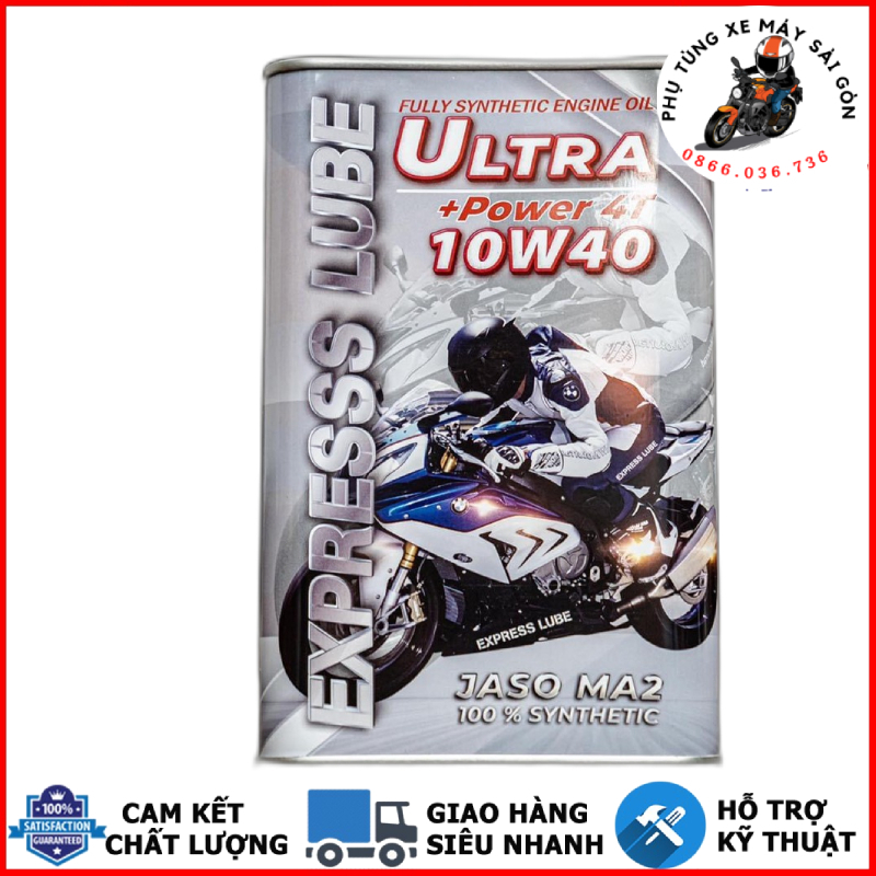 Nhớt tổng hợp Sprayking Express Lube Ultra 4T Plus Power 10W40 dành cho xe số, côn tay | Shopee ...