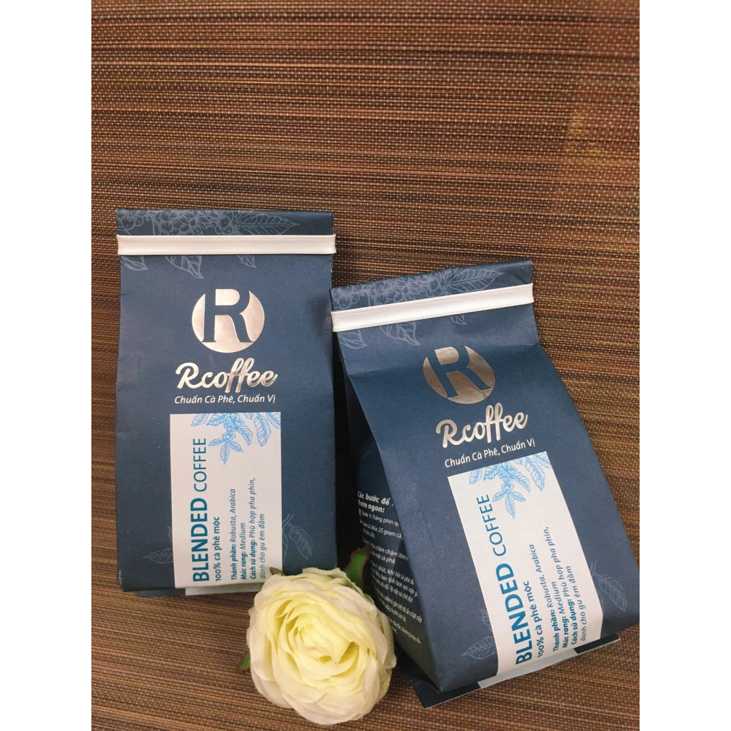 Cà phê rang xay Robusta RCoffee (NGUYÊN CHẤT ) gói 200gr | Shopee Việt Nam