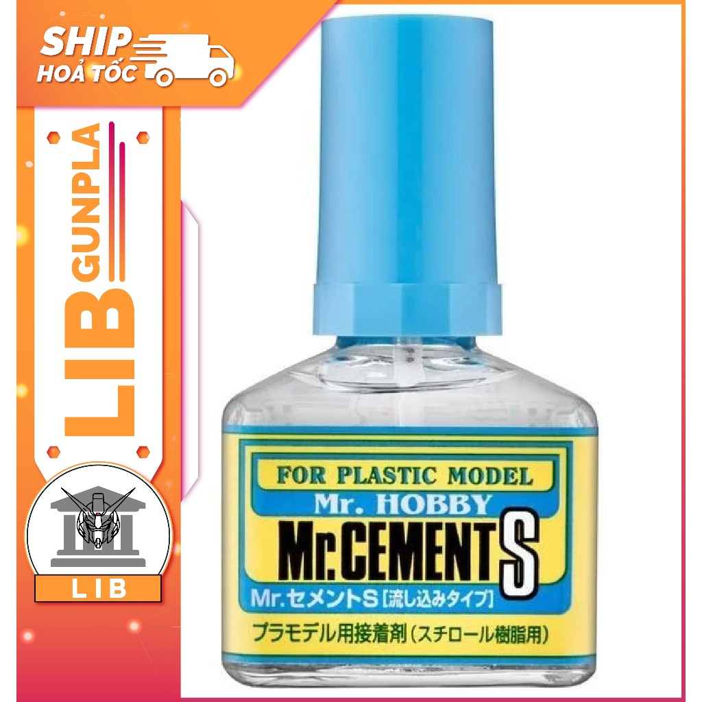 Dụng cụ dán mô hình keo dán nhựa Gundam Mr. Hobby Mr Cement S | Shopee ...