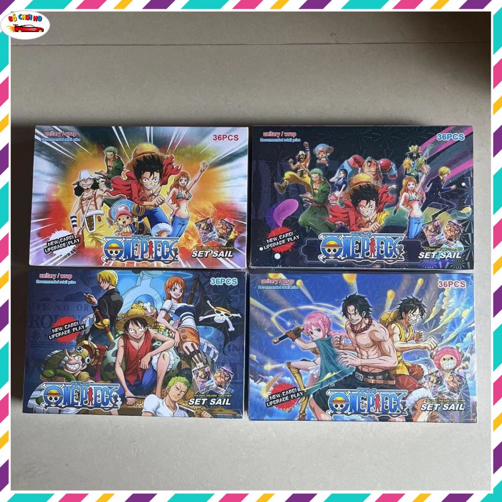 Thẻ one piece, thẻ bài one piece hộp 32 pack, thẻ nhân phẩm one piece ...