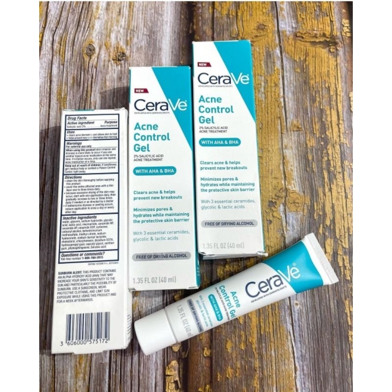 Gel Chấm Mụn Cerave Acne Control Gel 2 Salicylic Acid Acne Treatment