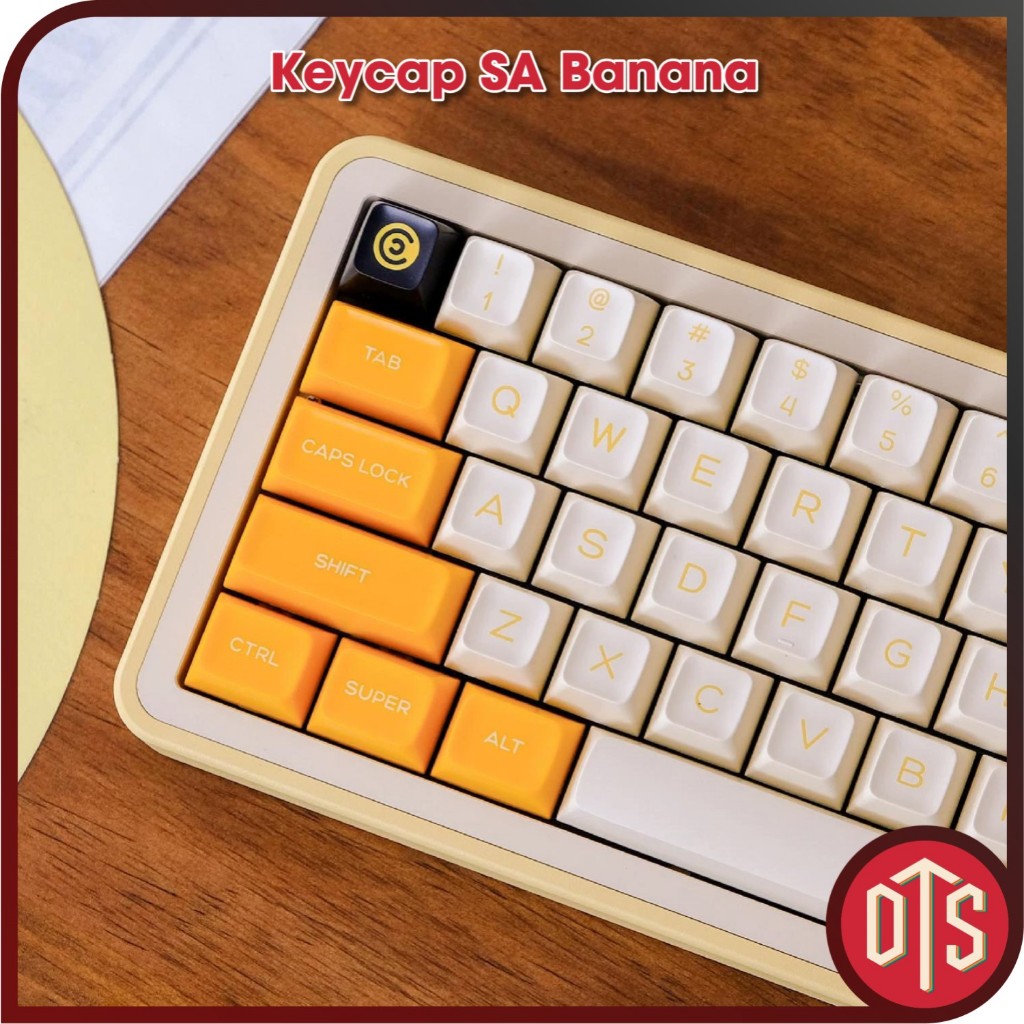 Keycap SA Banana ABS Double shot sắc nét | Nút nhựa dùng cho bàn phím ...