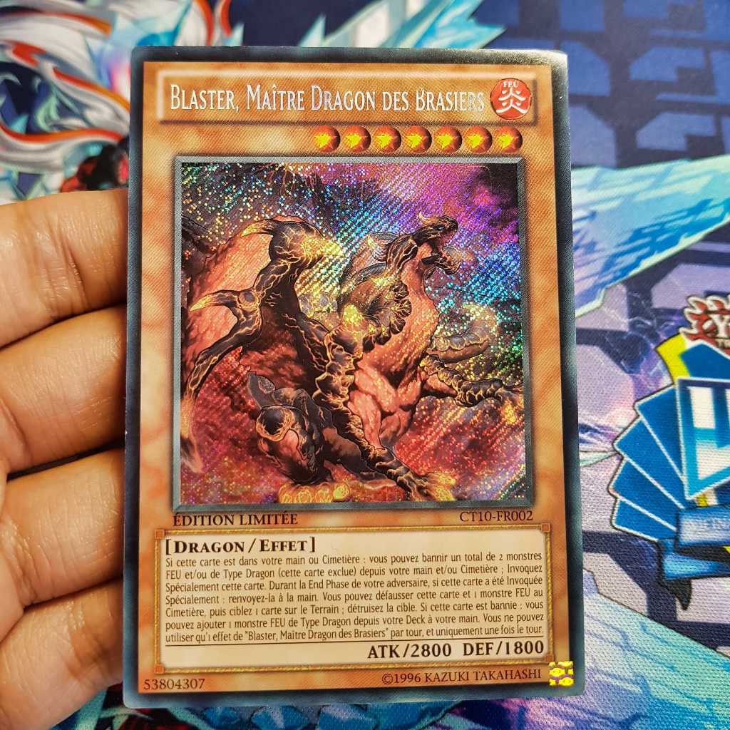 Thẻ bài Yugioh chính hãng | Blaster, Dragon Ruler of Infernos (bản cũ ...