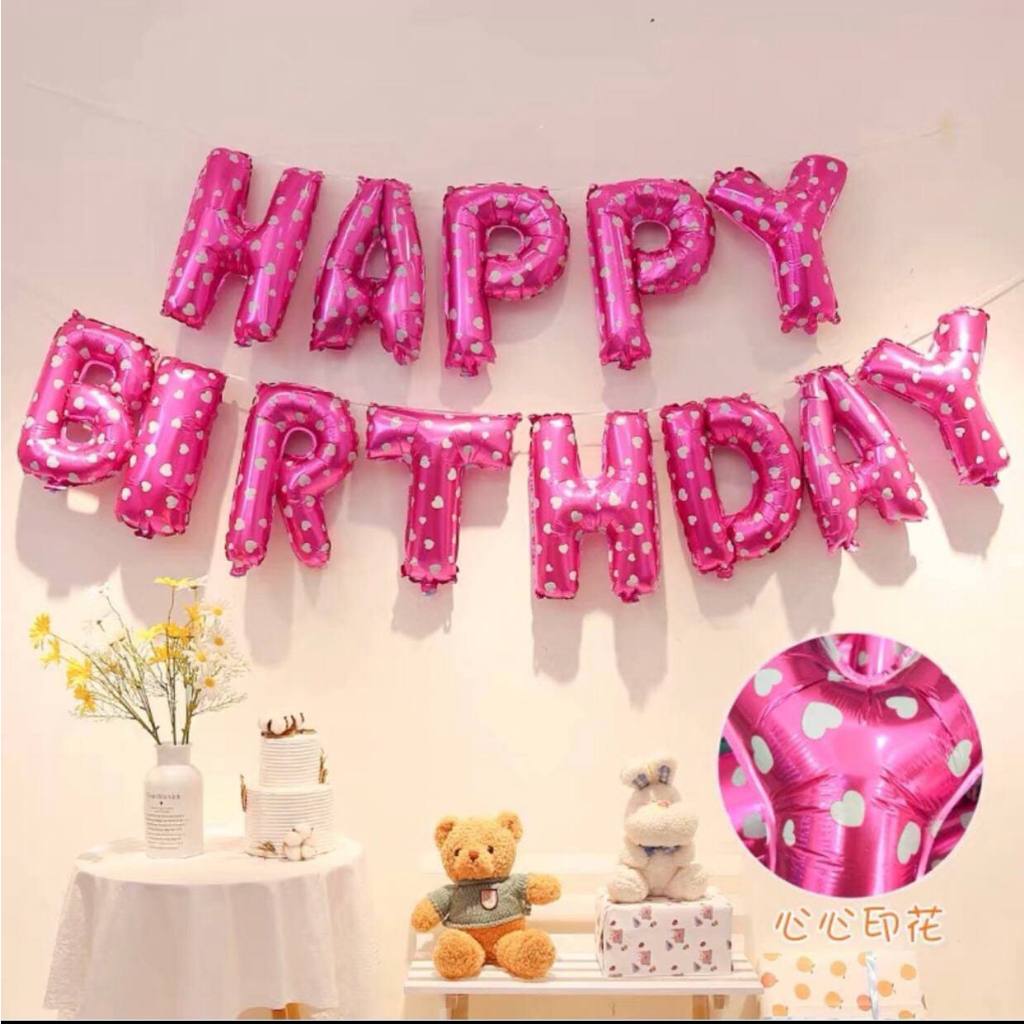 Dây chữ happy birthday bằng giấy, trang trí sinh nhật | Shopee Việt Nam