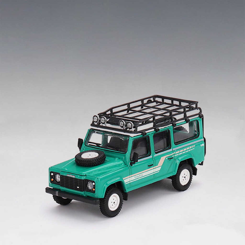 Mini GT Land Rover Defender 110 - 1985 County Station Wagon Trident ...