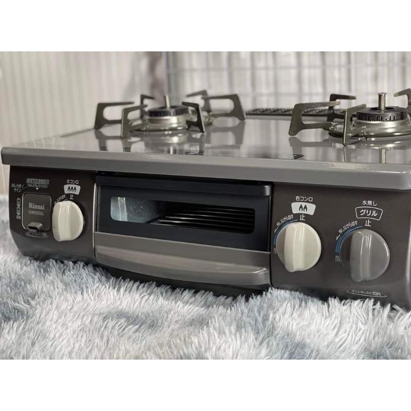 Bếp ga RINNAI hàng nội địa nhật chống cháy nồi tiết kiệm ga đến 30% đời cao an toàn khi dùng ...