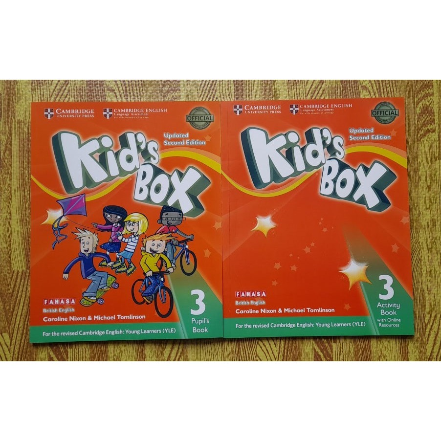 Sách - (Bộ 2 cuốn) Kid's Box 3 bản Updated 2nd edition - Tặng file nghe | Shopee Việt Nam