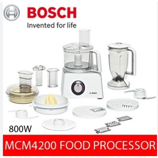 Máy Chế Biến Thực Phẩm Đa Năng BOSCH 800W MCM4200 / MCM4100, Máy Xay Thịt, Xay Sinh Tố, Made In ...