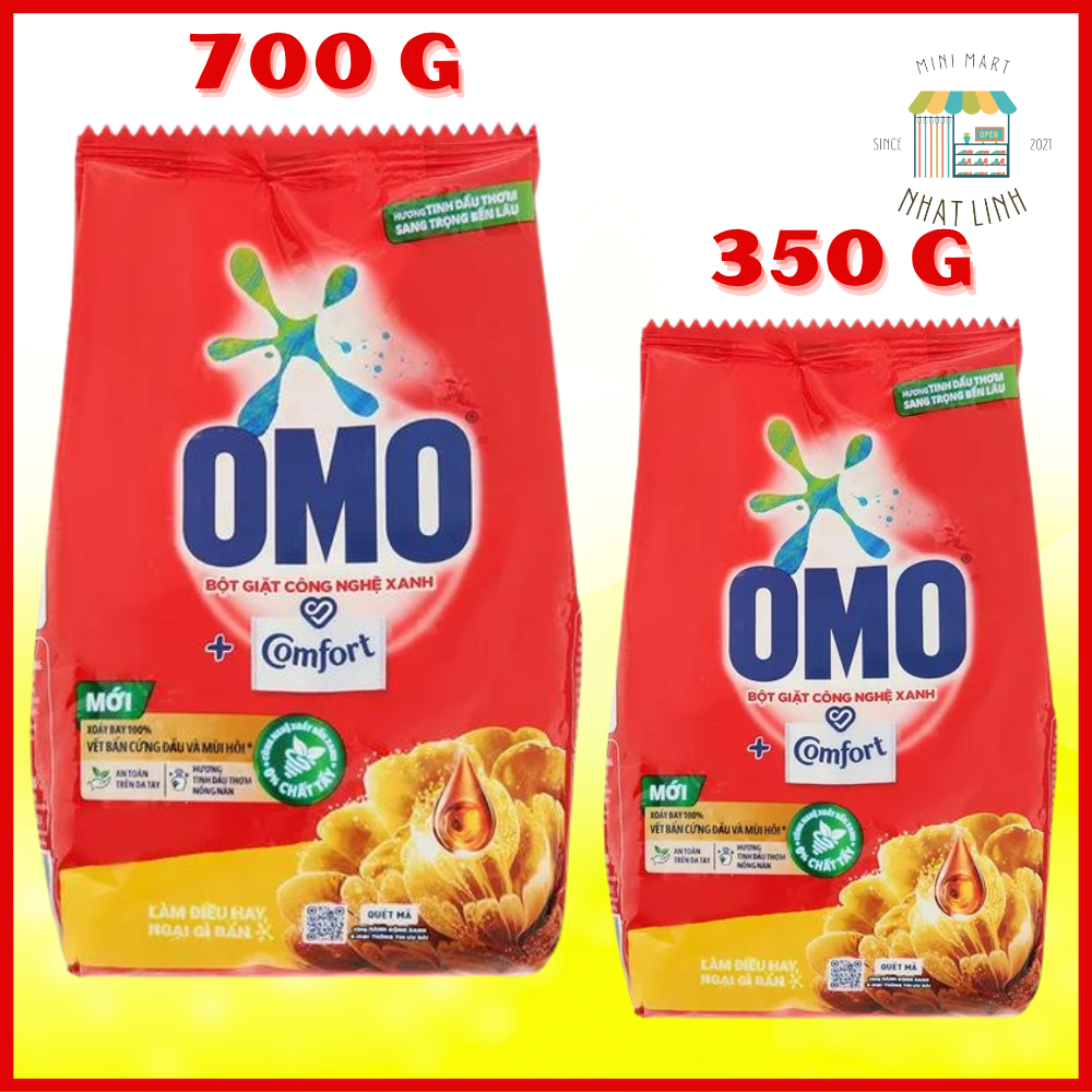 Bột Giặt Omo Comfort Tinh Dầu Thơm Sang Trọng Bền Lâu 700g | Shopee ...