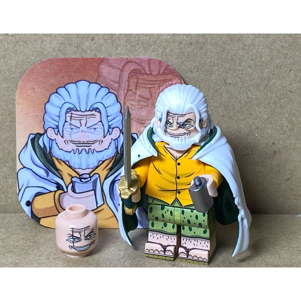 [LEGO] NHÂN VẬT RAYLEIGH TRONG ANIME ONE PIECE - HIRO TOYS | Shopee ...