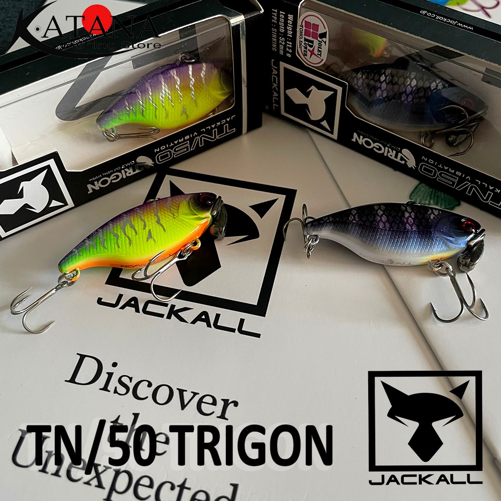 Mồi Câu Lure JACKALL TN50 TRIGON | Shopee Việt Nam