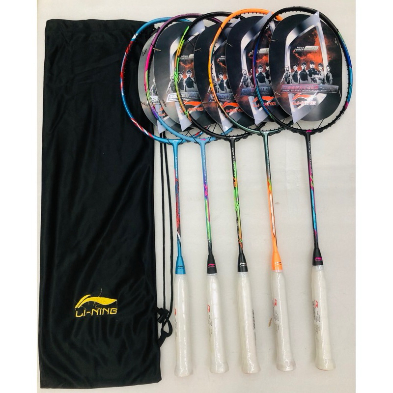 Vợt cầu lông LI-NING khung carbon siêu nhẹ chịu lực 13kg(tặng lưới đan ...