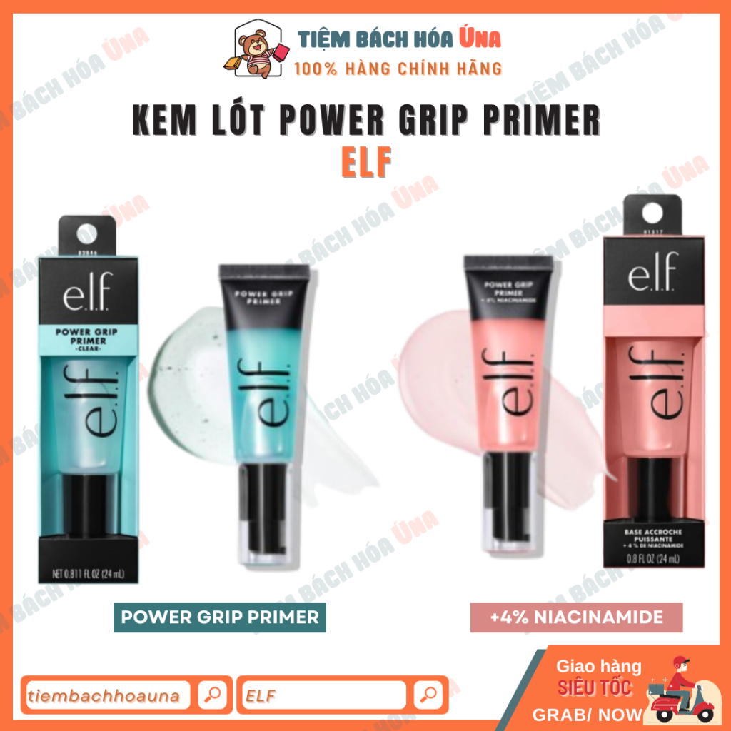 Kem lót ELF Power Grip Primer, 4% Niacinamide Primer | Shopee Việt Nam