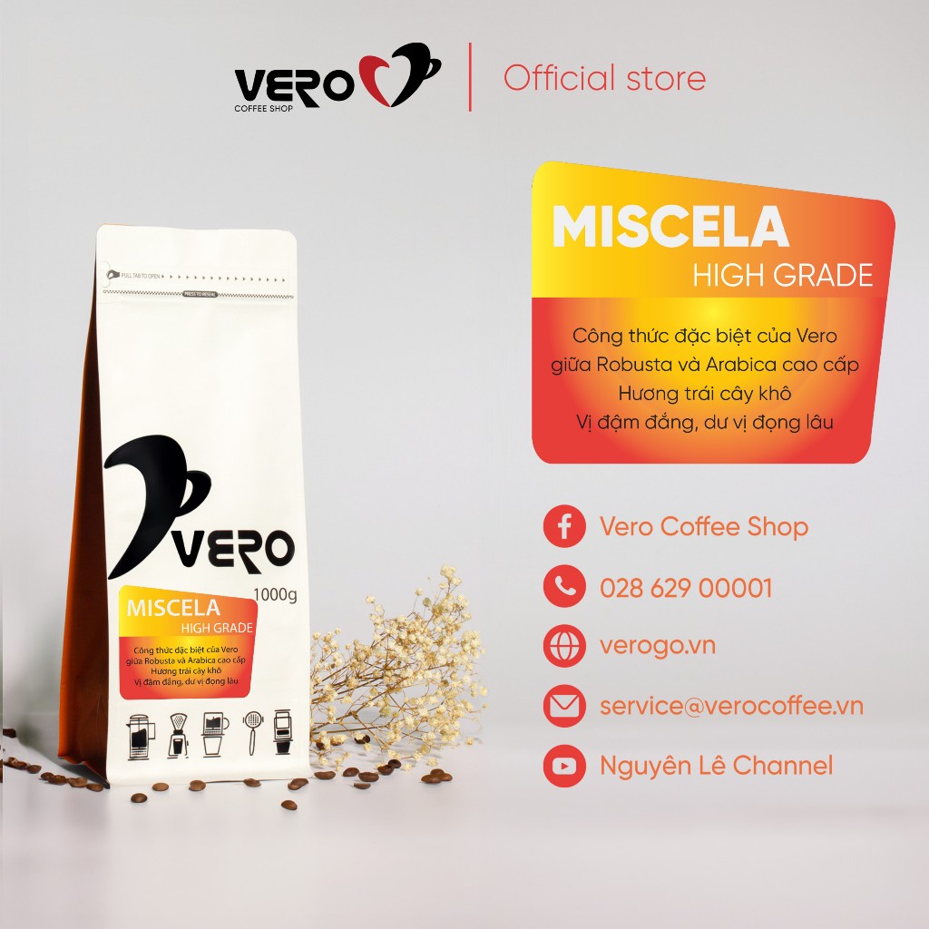 Cà Phê Vero Miscella High Grade | Shopee Việt Nam