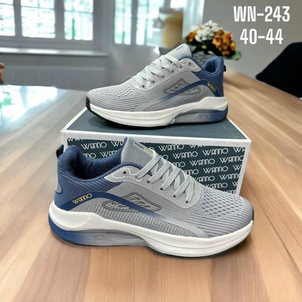 Giày thể thao Nam Wanno cao cấp 2025, đơn giản, nhẹ êm, thoáng khí, thấm hút mồ hôi | Shopee ...