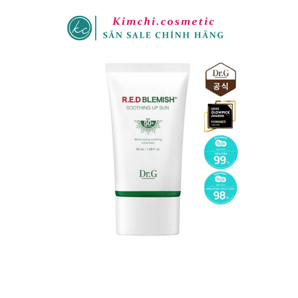 [MINI] Kem Chống Nắng Dr.G Phổ Rộng Cho Da Mụn R.E.D Blemish Soothing Up Sun SPF50+ PA++++ 20ml ...