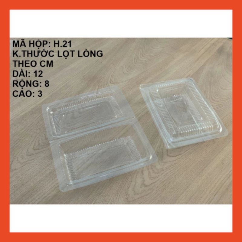 Lốc 100 hộp nhựa H21 - Hộp nhựa định hình H21 | Shopee Việt Nam