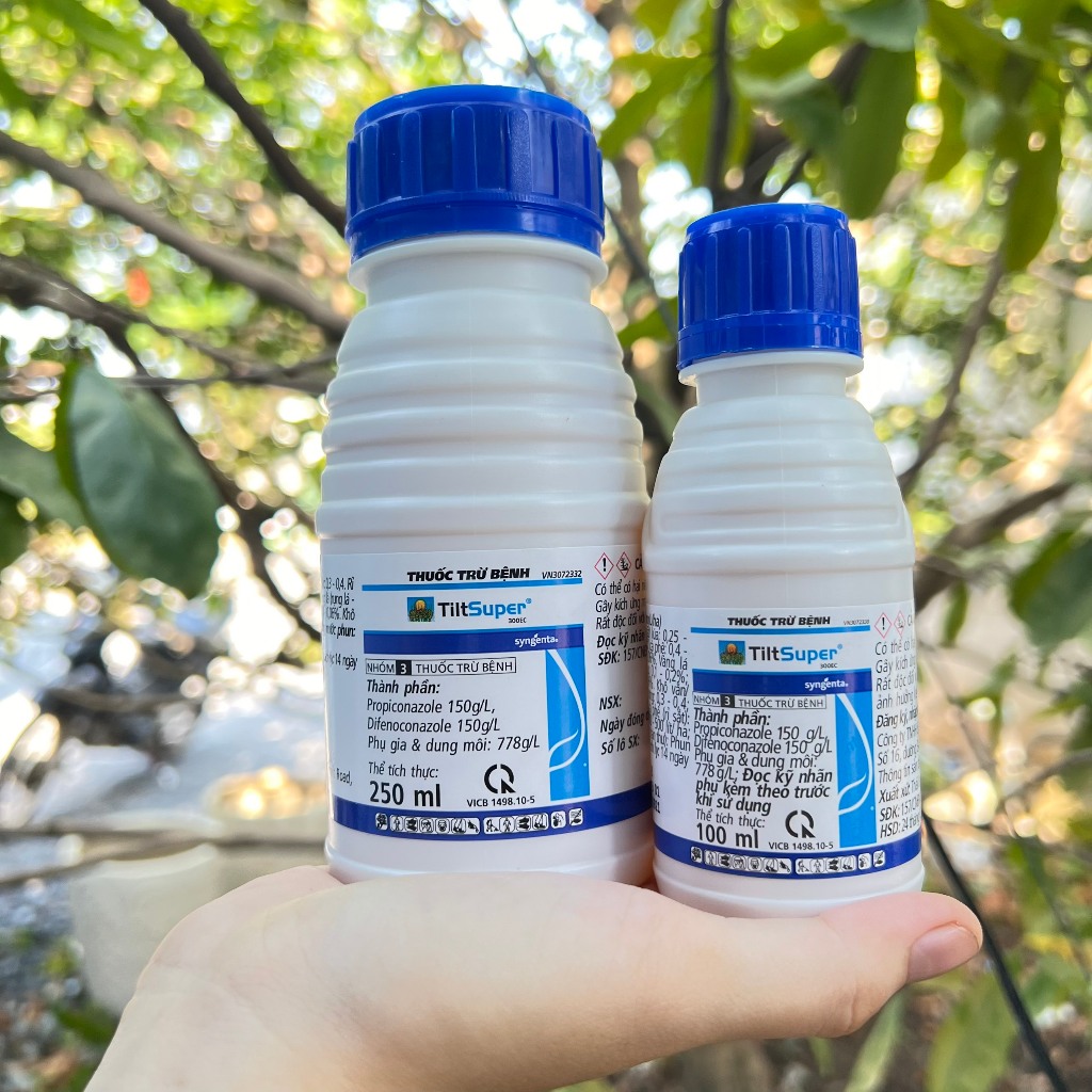 Tilt Super 300EC trừ lem lép hạt, khô vằn, đốm lá cho lúa, hoa màu ...