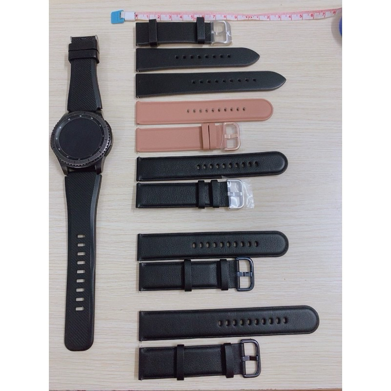 Zin bóc máy - Dây da thay thế cho đồng hồ Samsung 20-22mm SS Galaxy ...