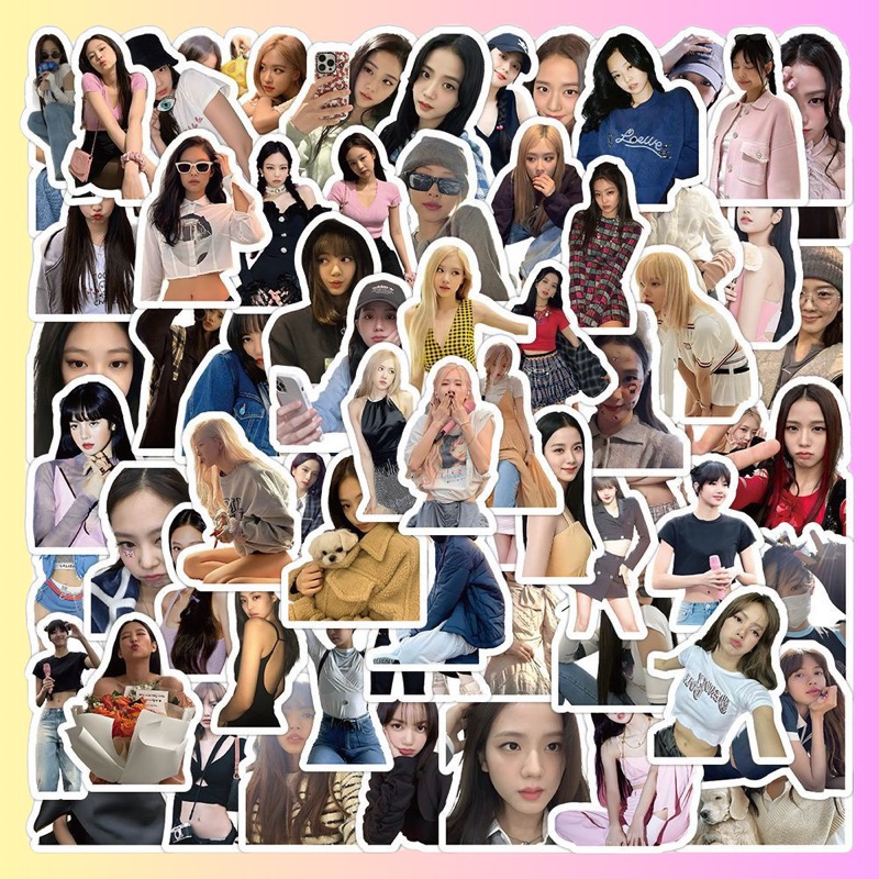 6 - Set 50 Sticker KPOP BLACKPINK | Shopee Việt Nam
