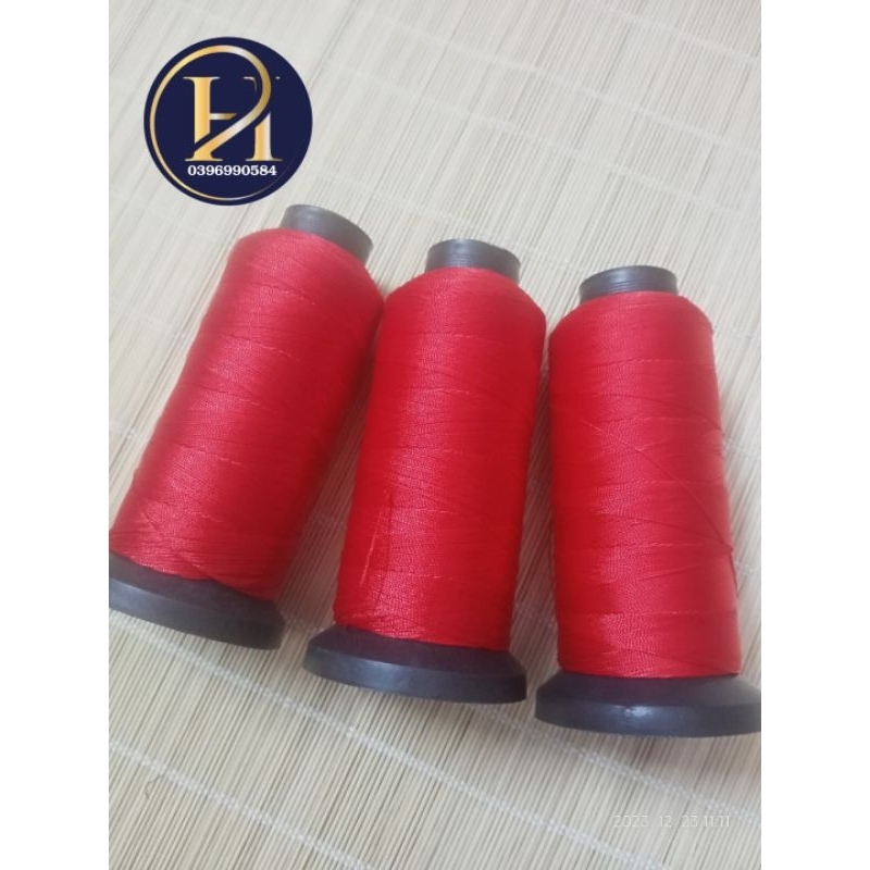 dây chỉ đỏ Dây đan vòng tay, dây chỉ đỏ, dù đỏ làm tua rua, liễng treo ...