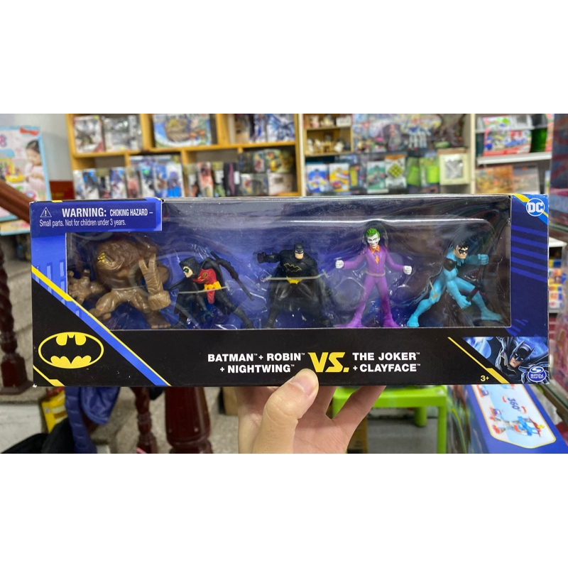Set 5 mô hình 6064226 DC Comics, Batman 2-Inch Action Figure 5-Pack ...