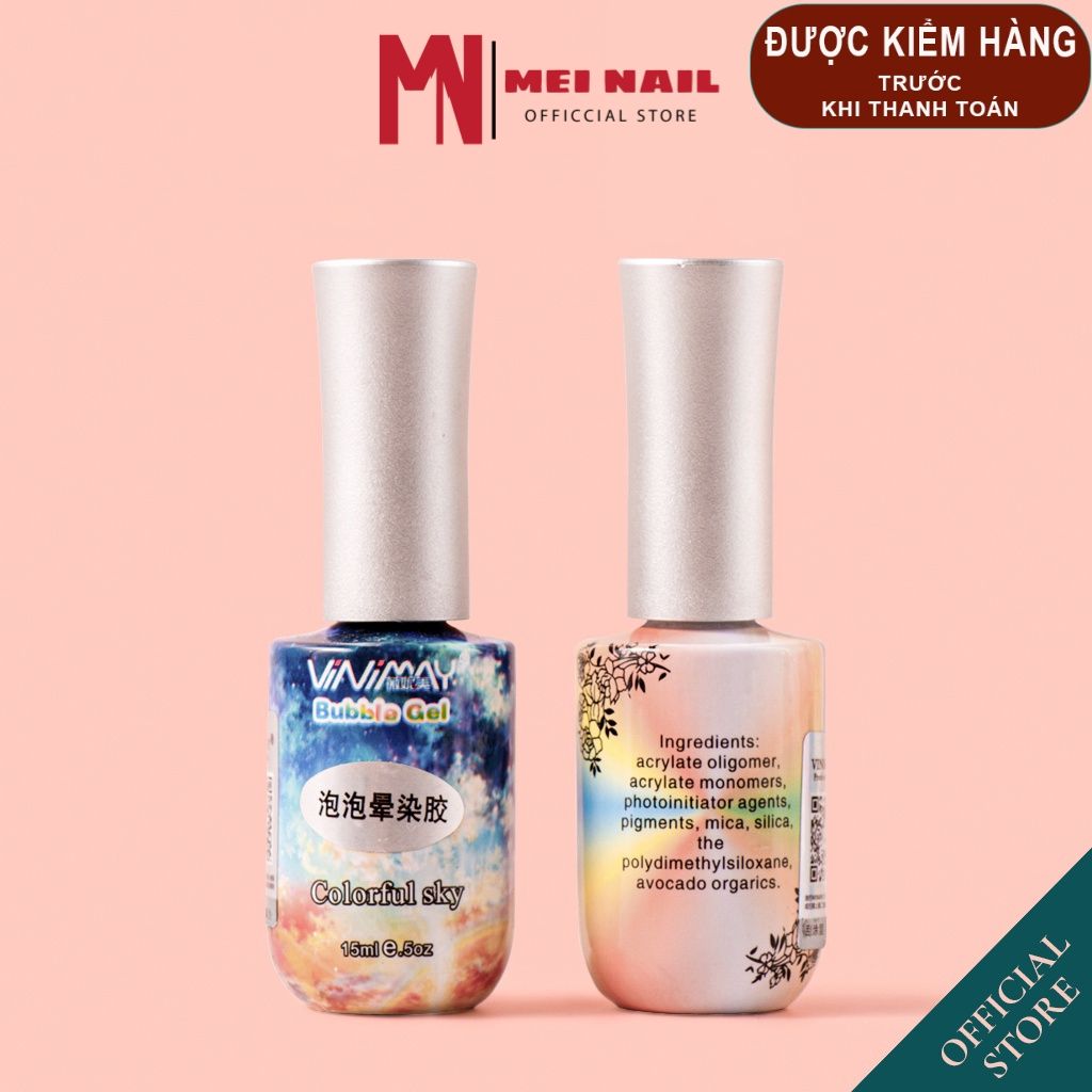Top loang nail vinimay 15ml | Shopee Việt Nam