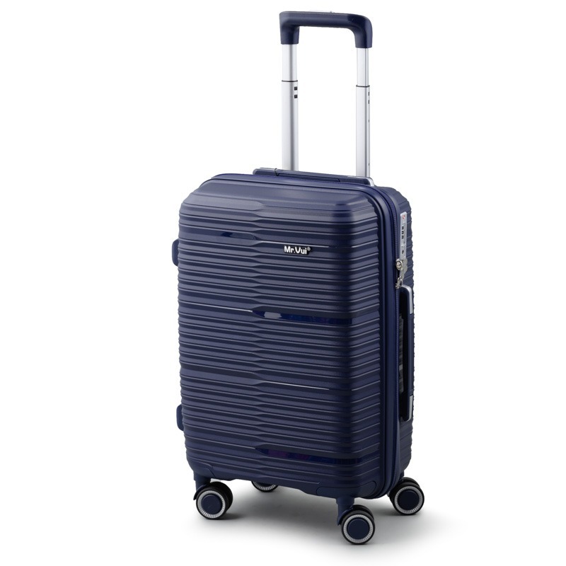 Vali size 20 nhựa PP dẻo chịu va đập Mr Vui 212 có 4 bánh xe đôi xoay ...
